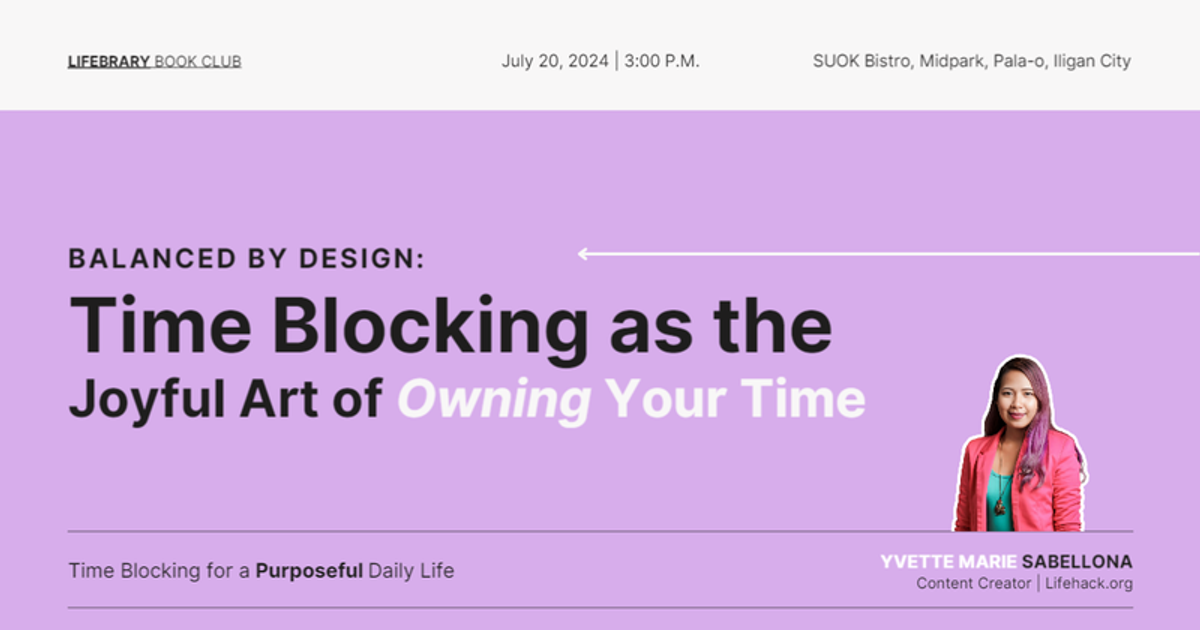 Time Blocking: The Joyful Art of Owning Your Time